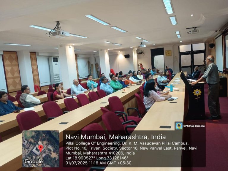 Faculty Induction Program 2025 - PiMSR | Pillai Institute of Management ...